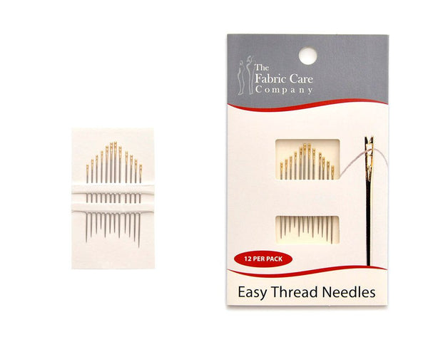 Easy Thread Hand Sewing Needles – The Fabric Care Company